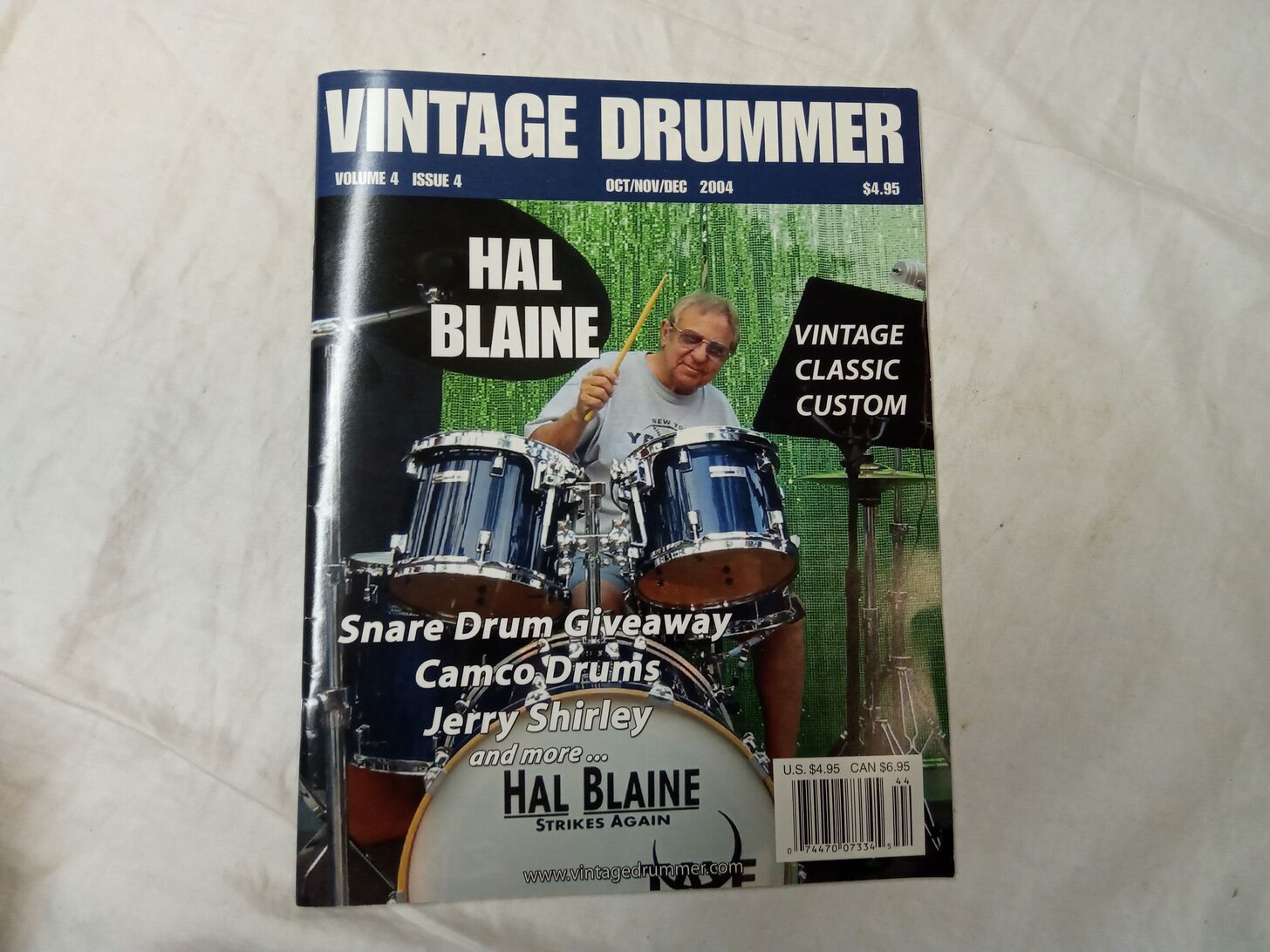 Vintage Drummer Magazine - Issue 4 - NOS - Drumattic