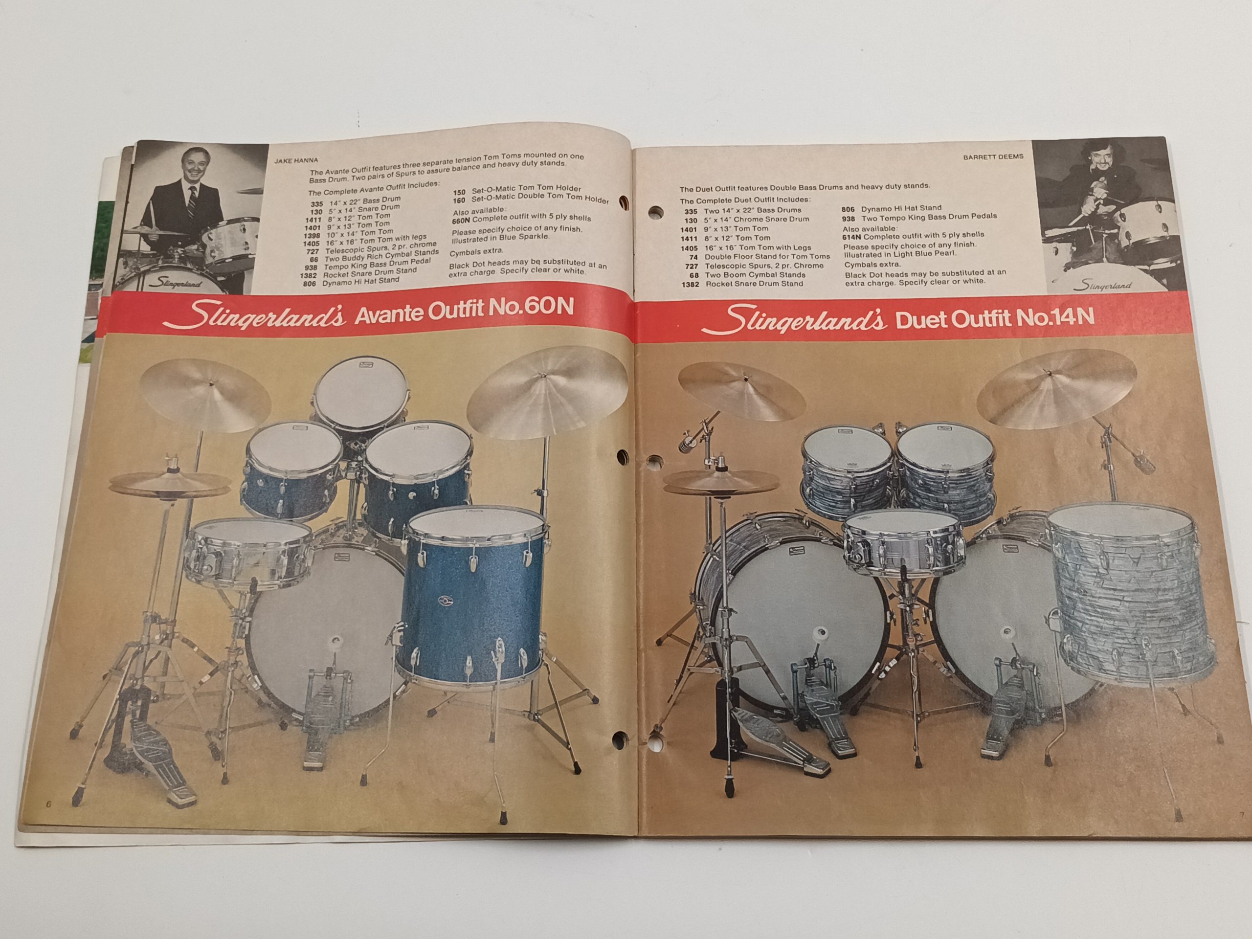 Slingerland 1977/78 Catalogue & Price List - Drumattic
