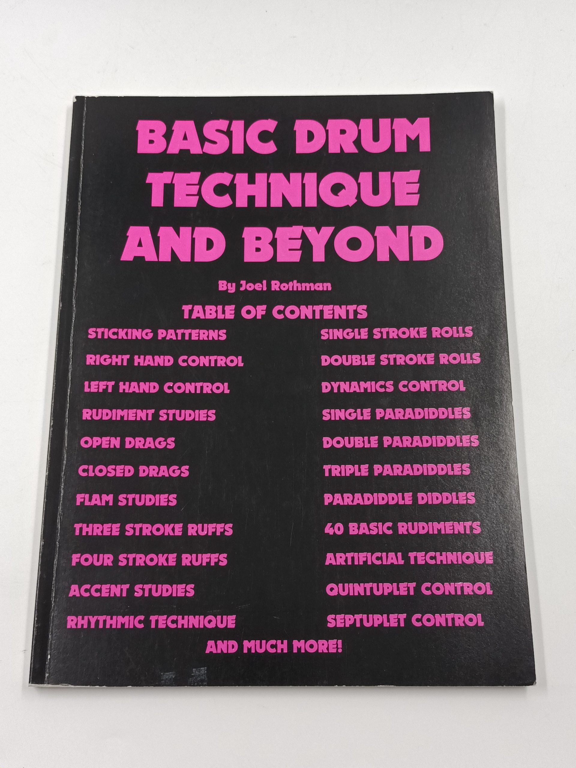 'Basic Drum Technique & Beyond' - By Joel Rothman - Drumattic