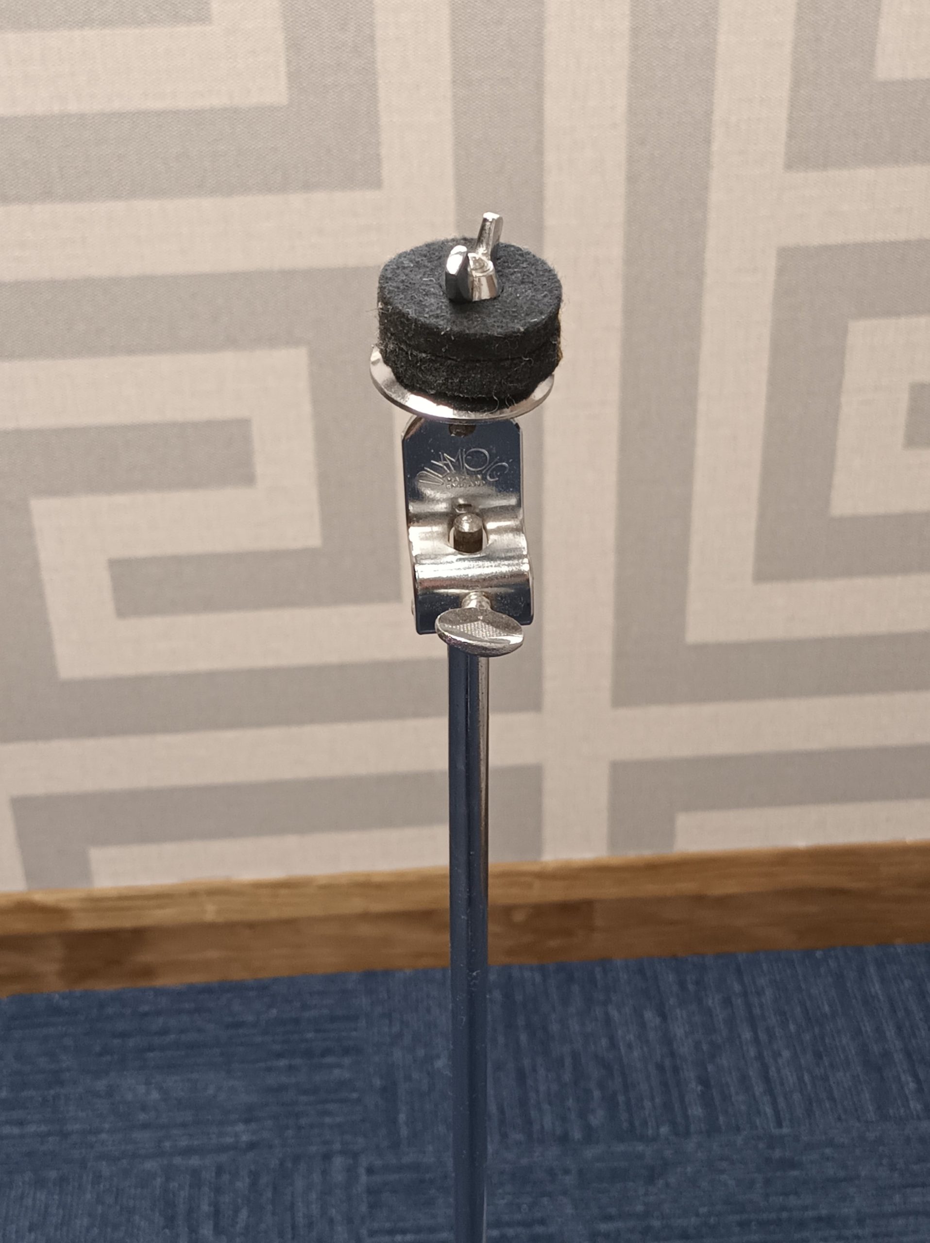 Vintage Carlton 1950s Flush Base Cymbal Stand - Drumattic