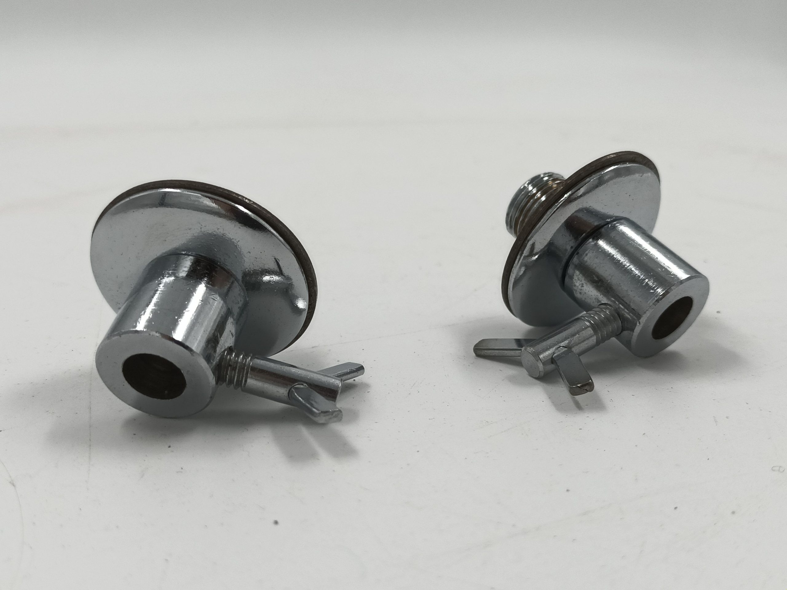 Vintage Gretsch Bass Drum Spur Leg Brackets - Drumattic