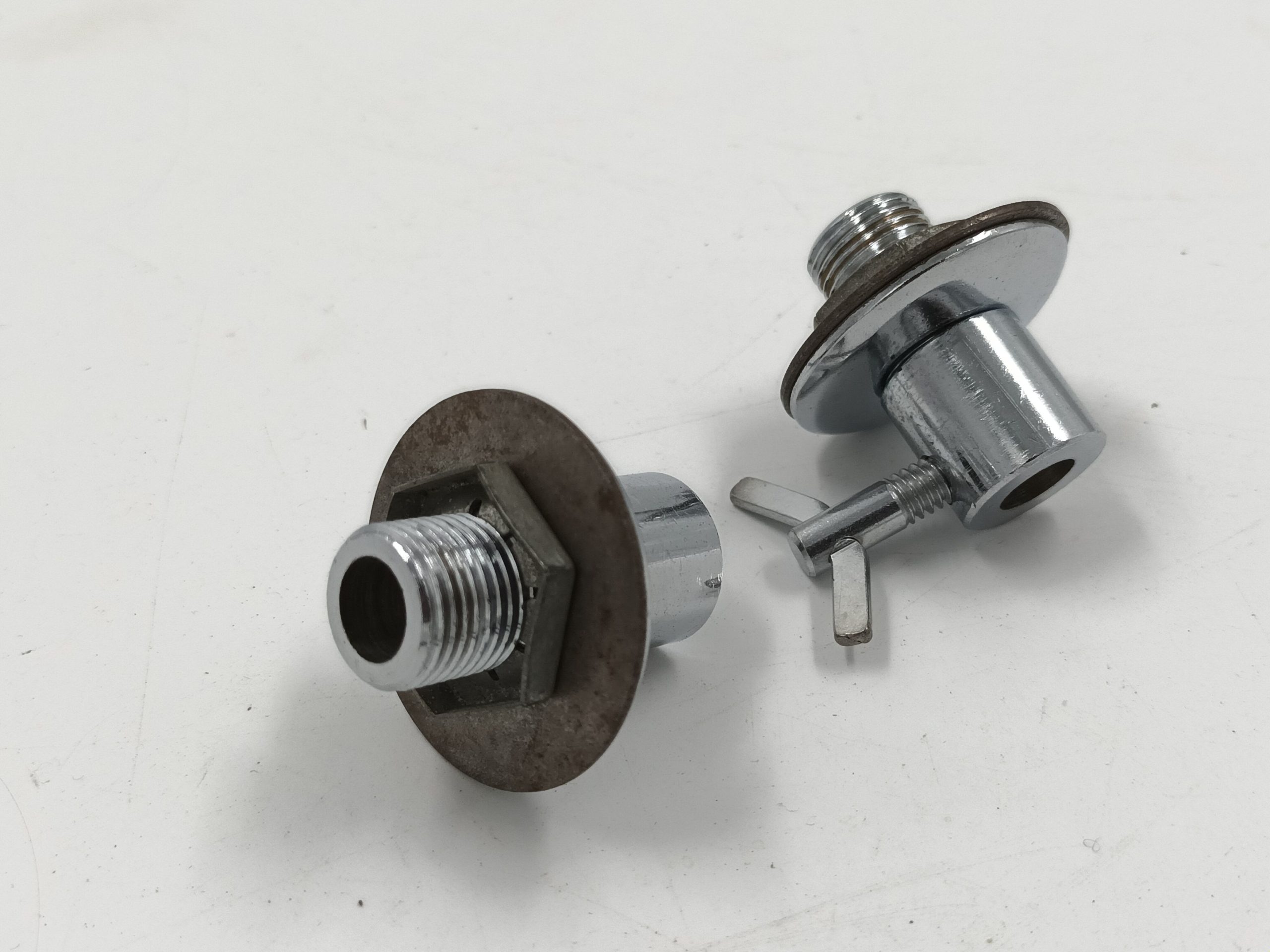 Vintage Gretsch Bass Drum Spur Leg Brackets - Drumattic