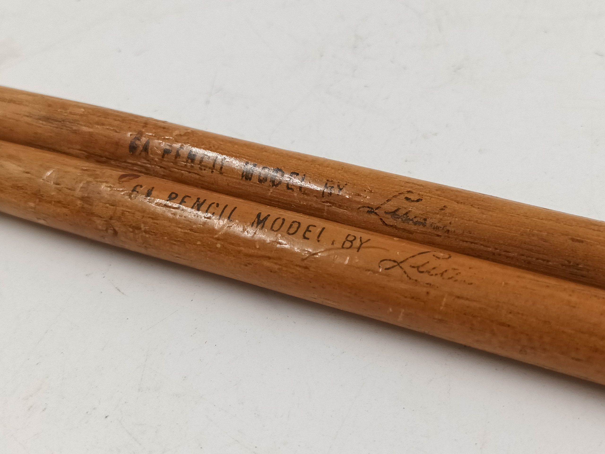 Vintage Ludwig 6A 'Pencil Model' Drum Sticks- 1960s - Drumattic