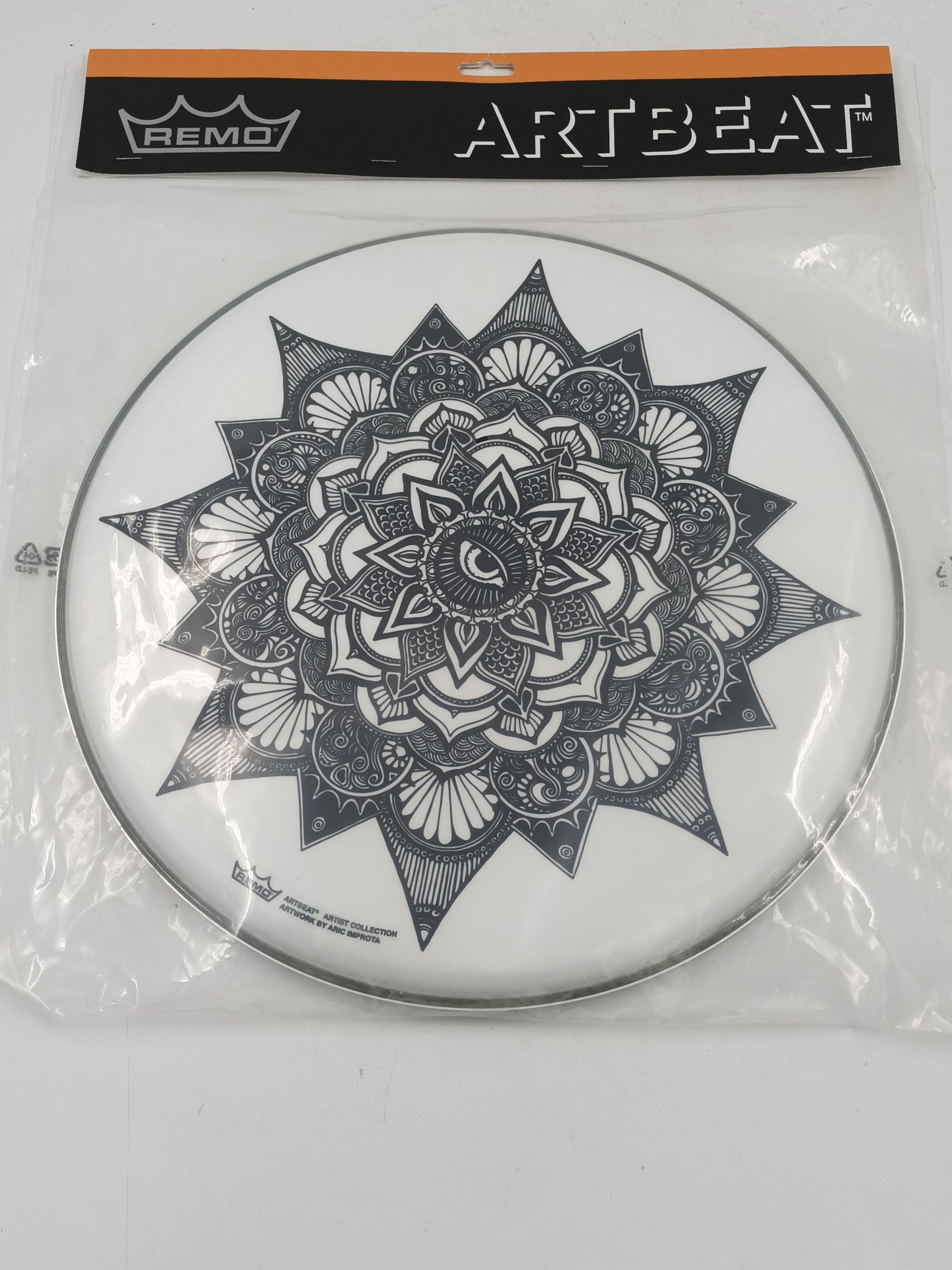 14" Remo Artbeat Dilate by Aric Improta Suede Drum Head - Drumattic