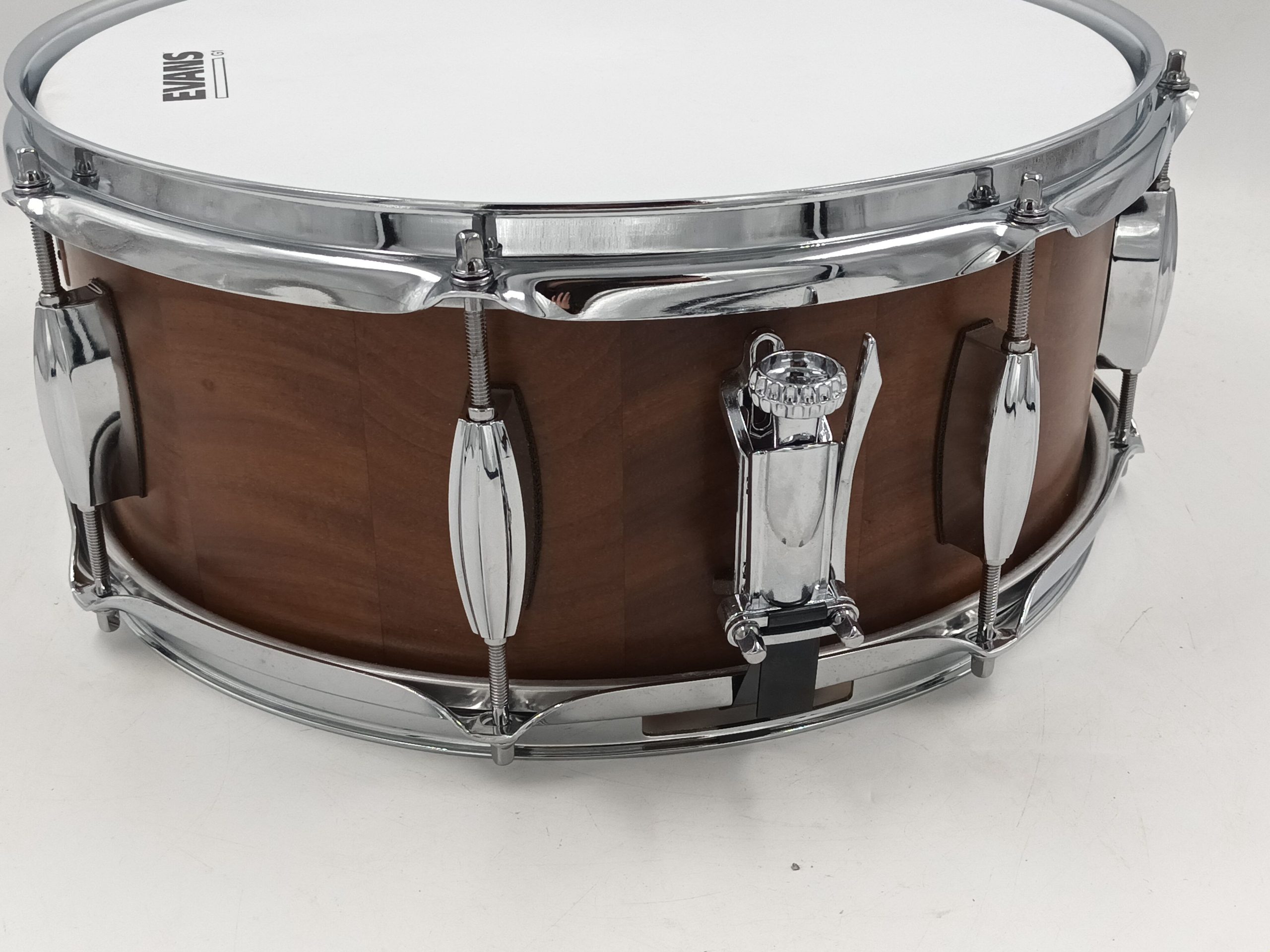 Drumattic Custom 14" x 6" Mahogany Stave Snare Drum - Drumattic