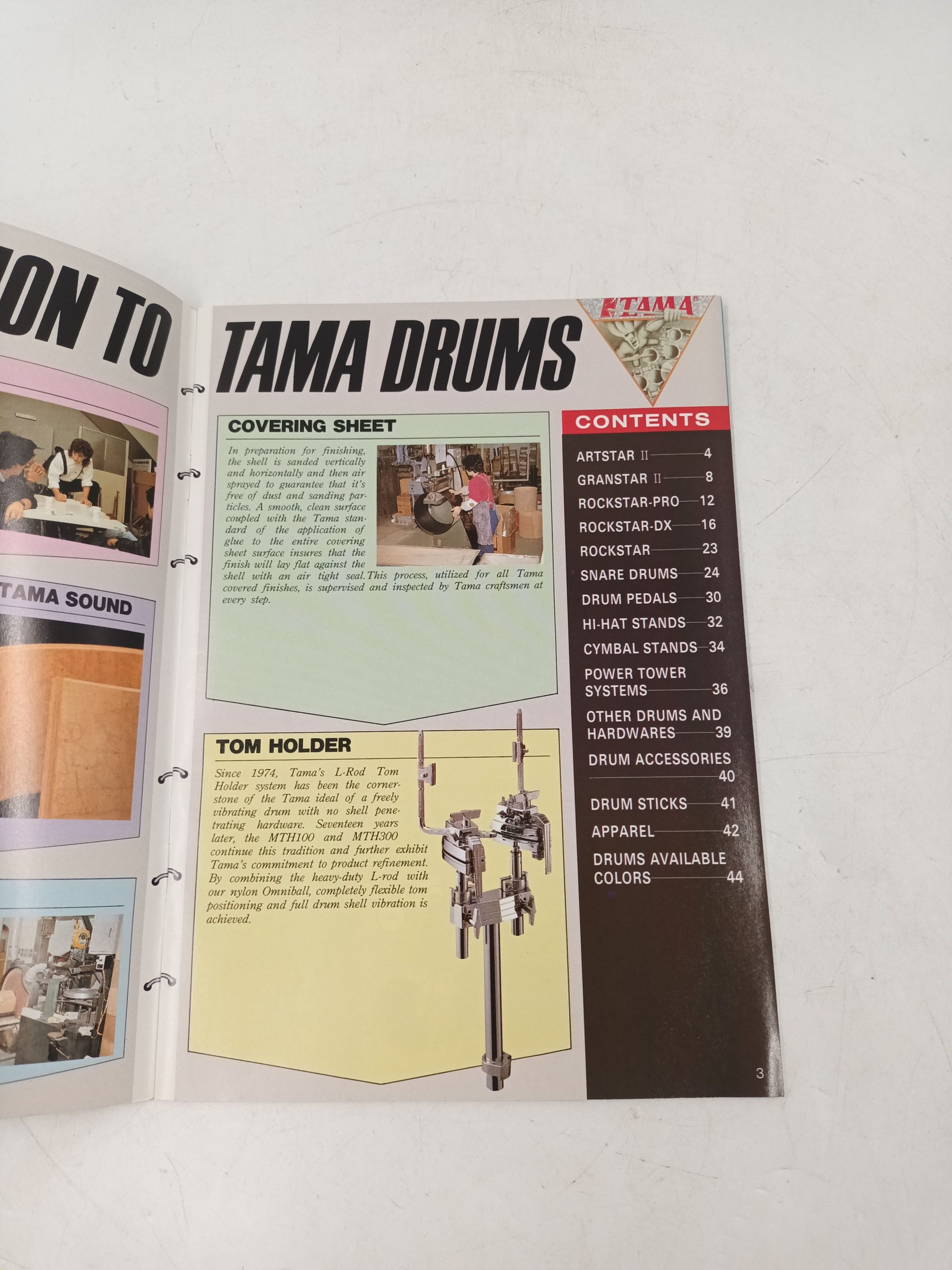 Tama Profile Catalogue 1991/2 - Drumattic
