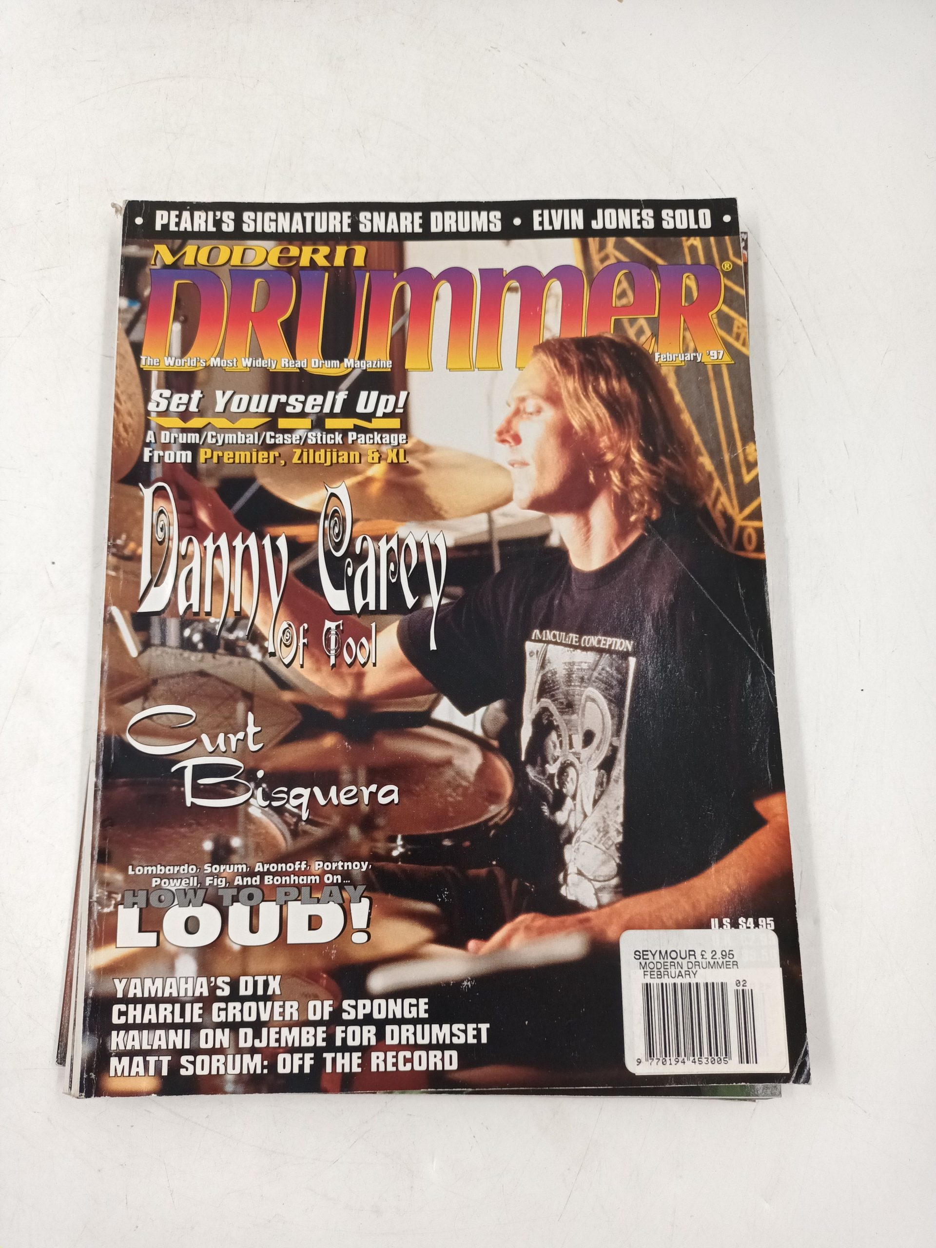 'Modern Drummer' Magazine -Febuary 1997 - Drumattic