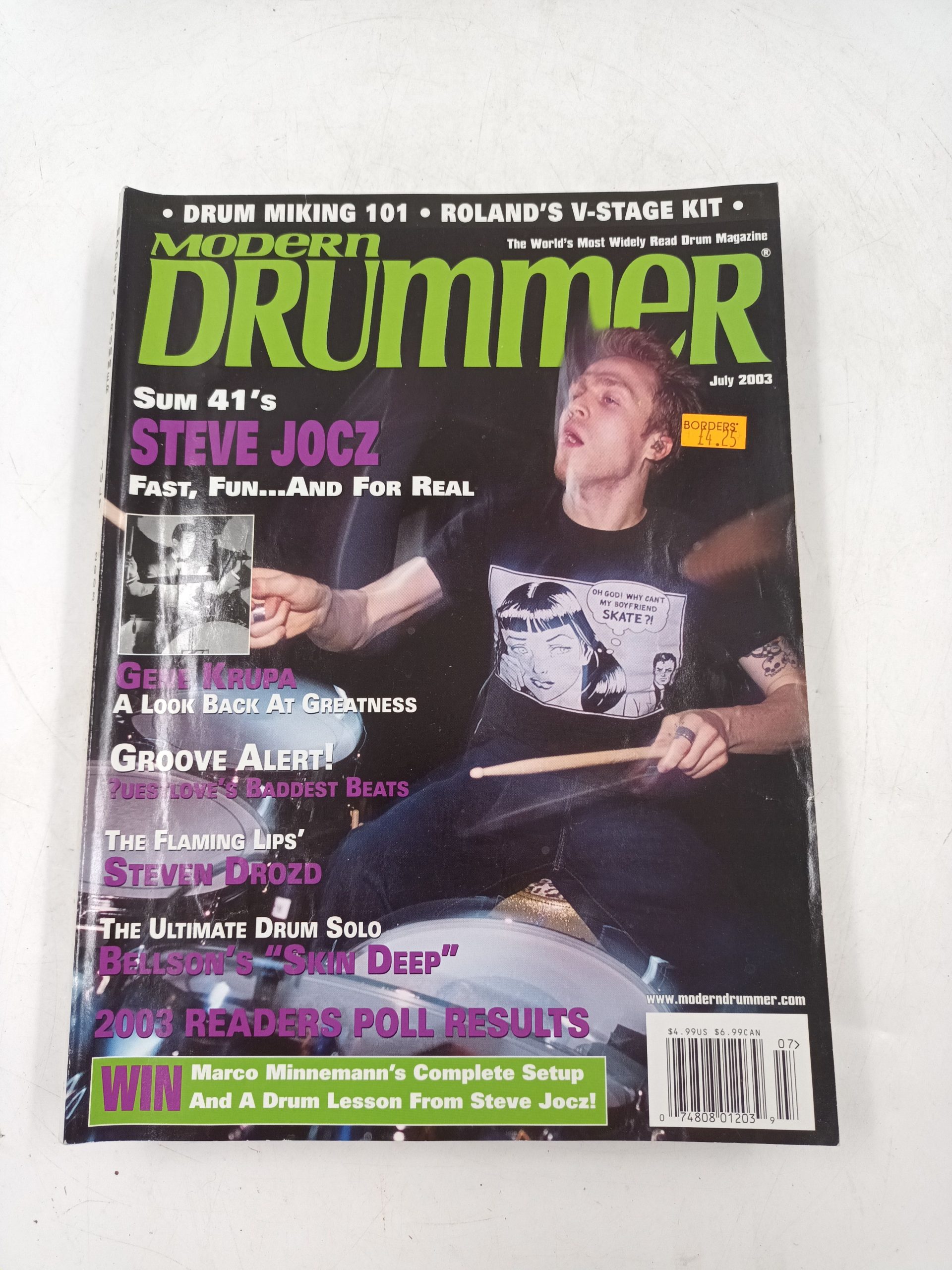 'Modern Drummer' Magazine -July 2003 - Drumattic