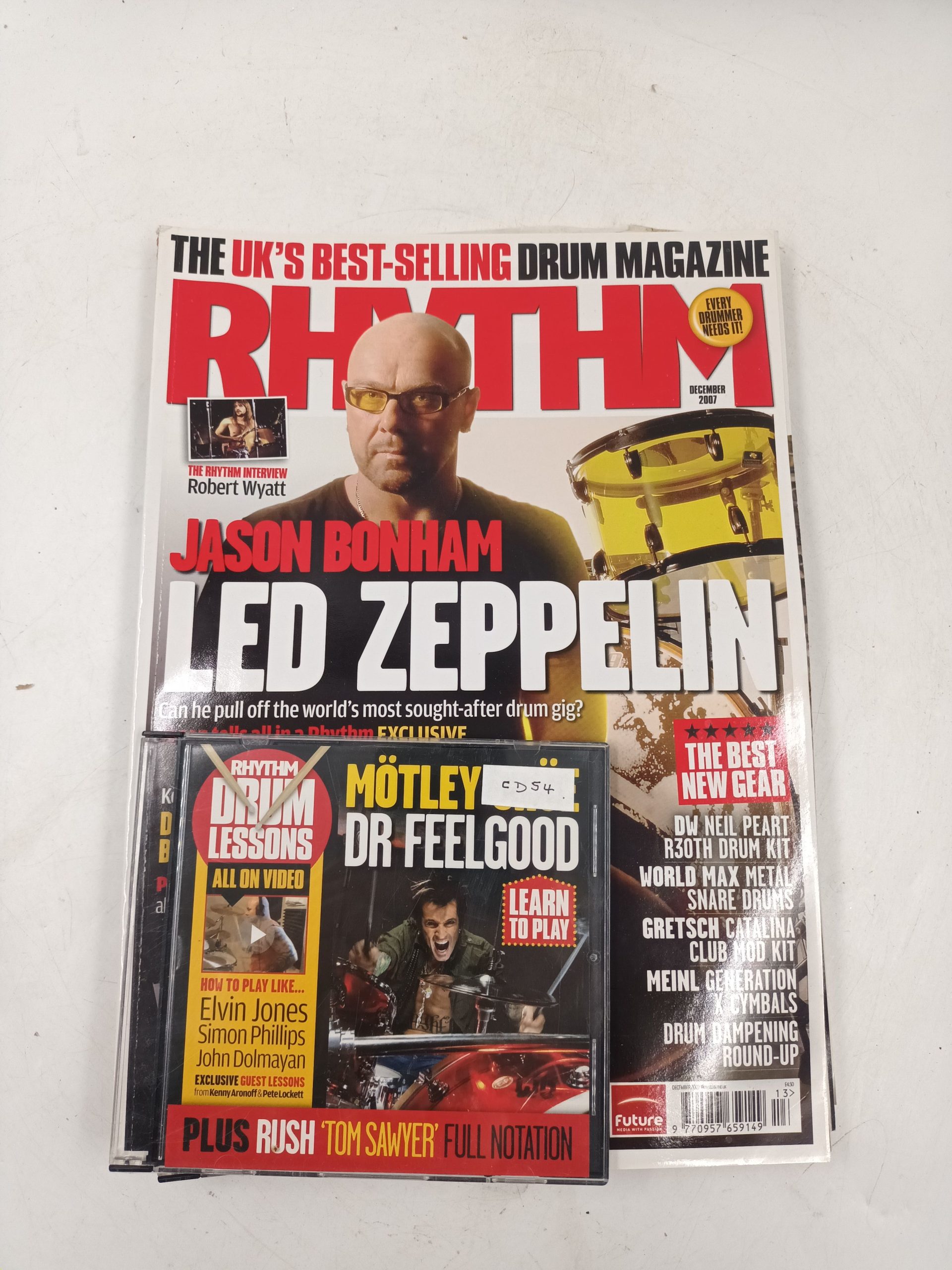 Rhythm Magazine - December 2007 Issue 145 - Drumattic