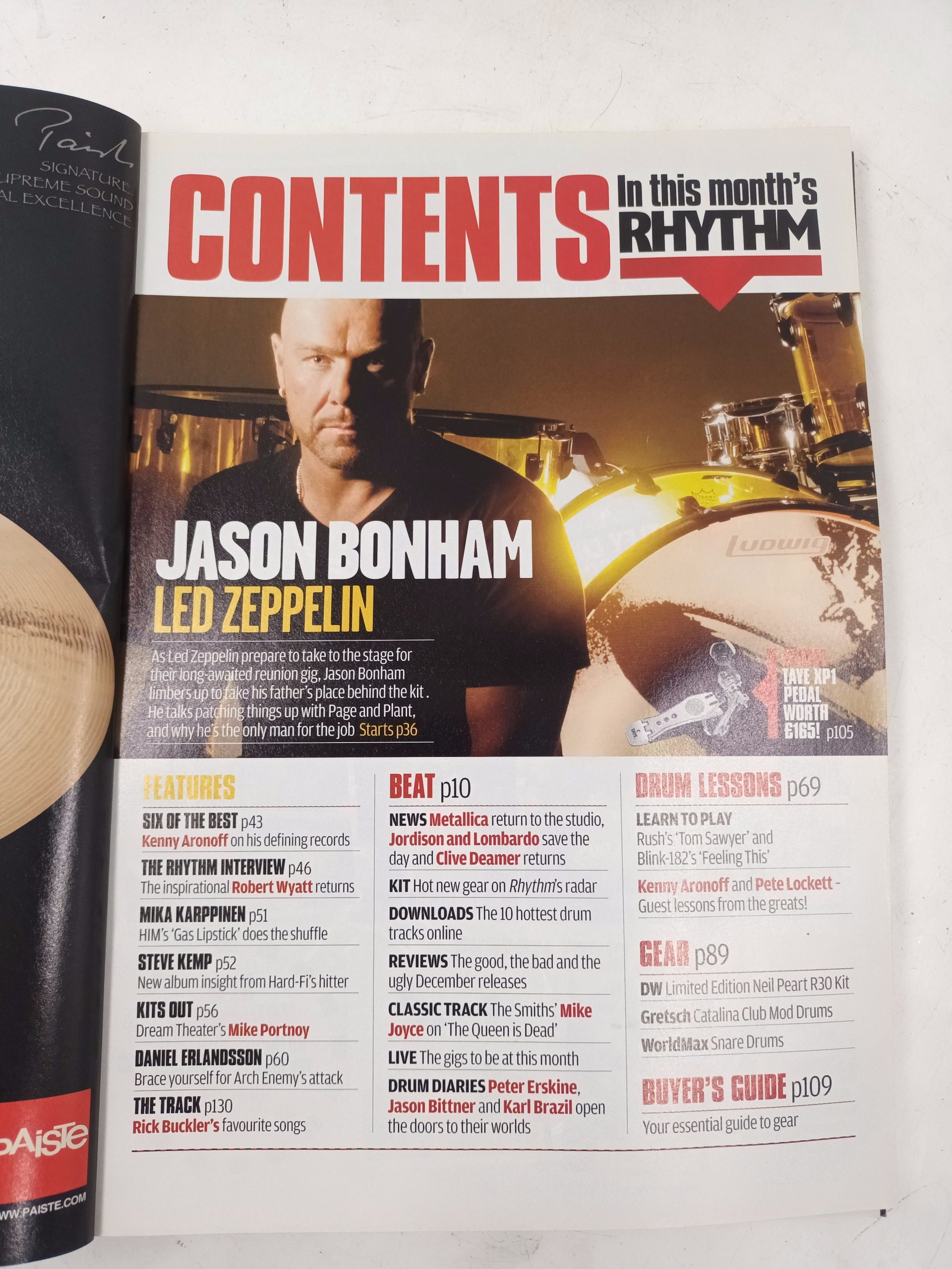 Rhythm Magazine - December 2007 Issue 145 - Drumattic