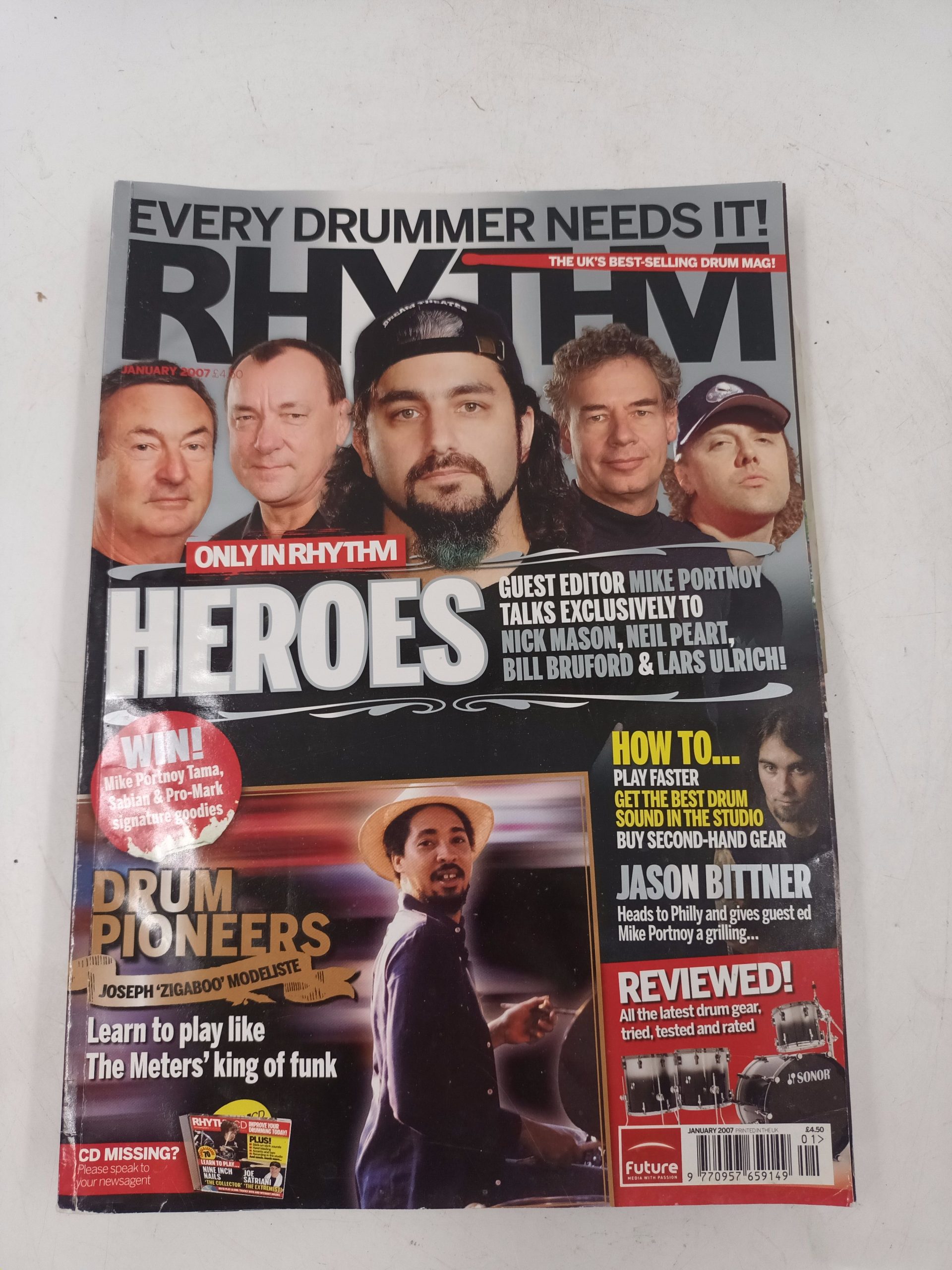 Rhythm Magazine - January 2007 Issue 133 - Drumattic