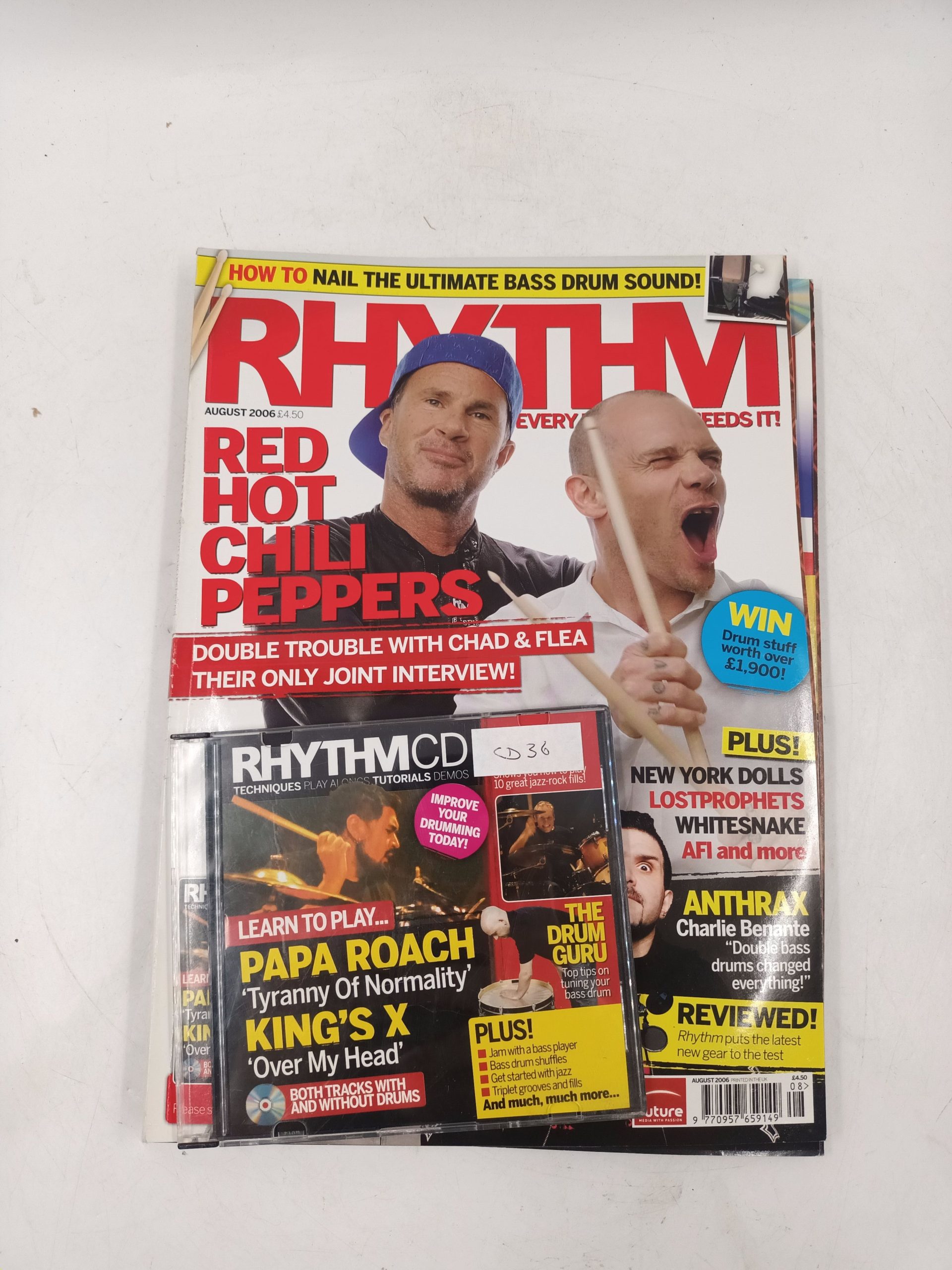 Rhythm Magazine - August 2006 Issue 127 - Drumattic