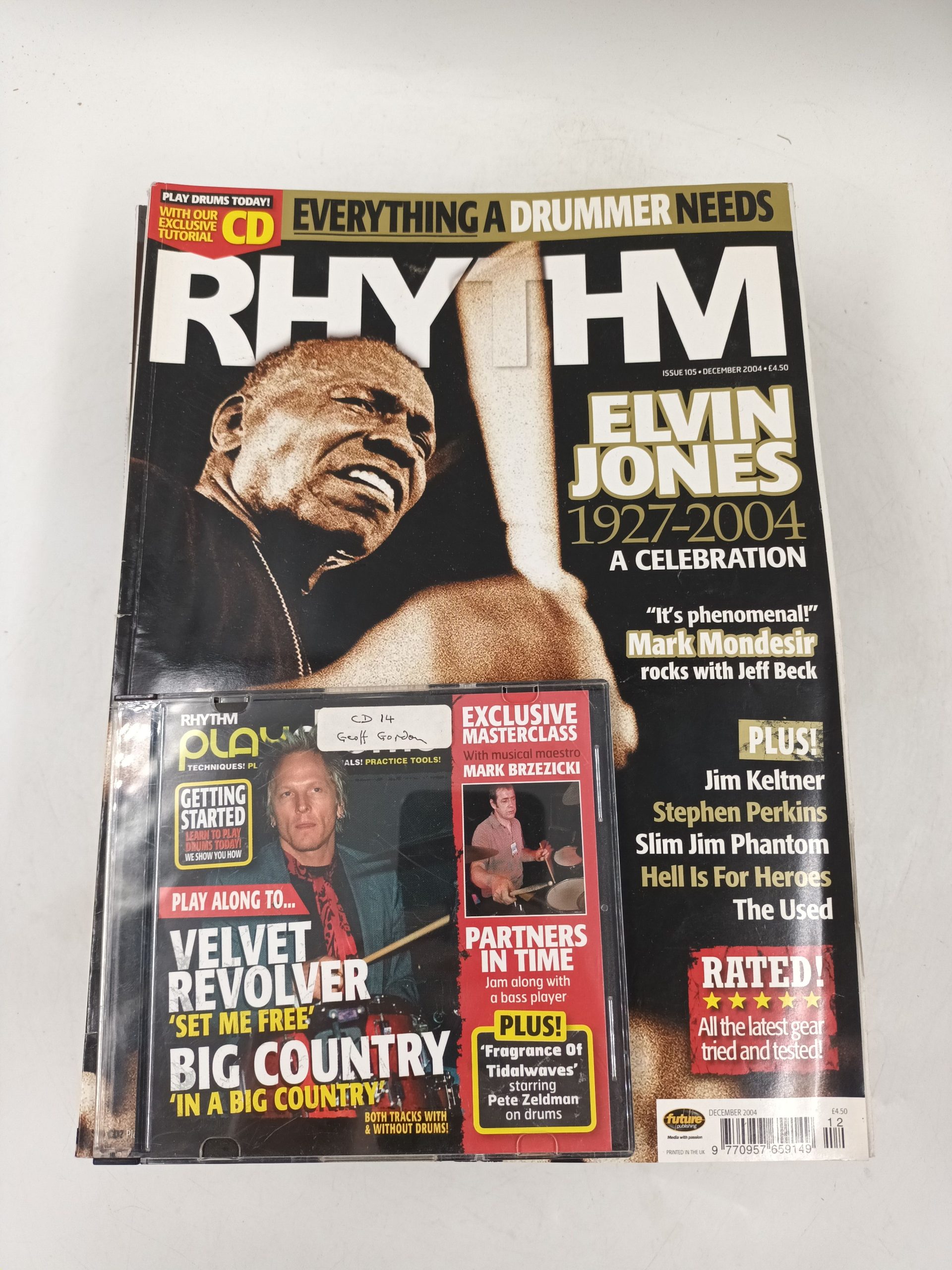 Rhythm Magazine - December 2004 Issue 105 - Drumattic
