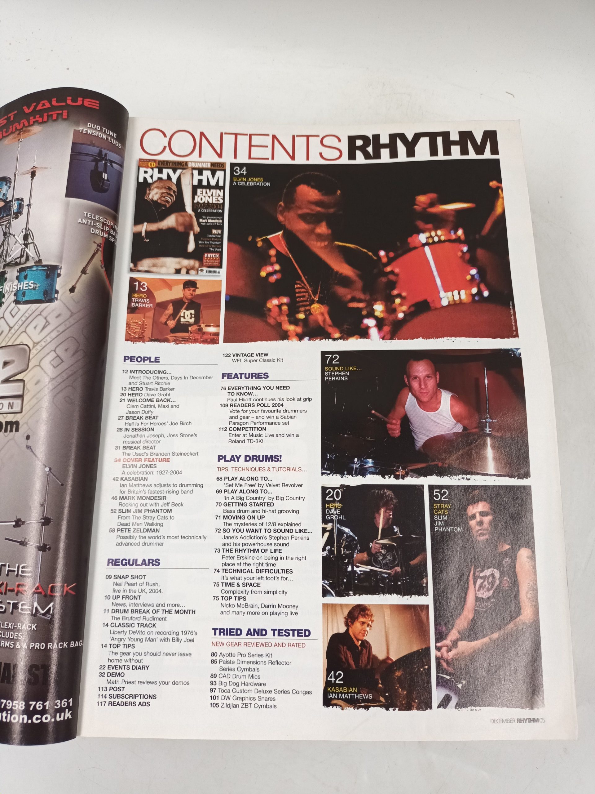 Rhythm Magazine - December 2004 Issue 105 - Drumattic