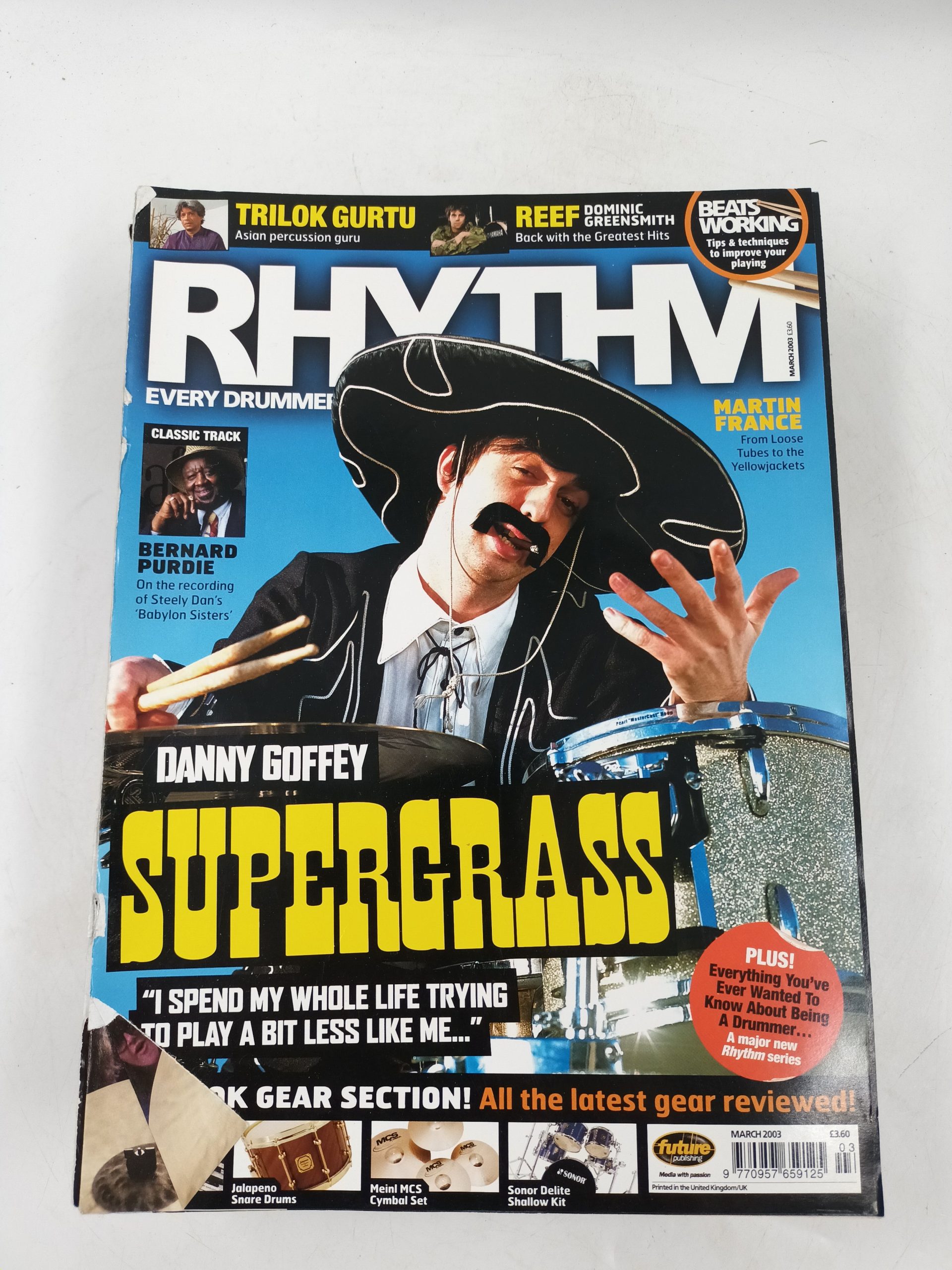 Rhythm Magazine - March 2003 - Vol 18 Issue 11 - Drumattic