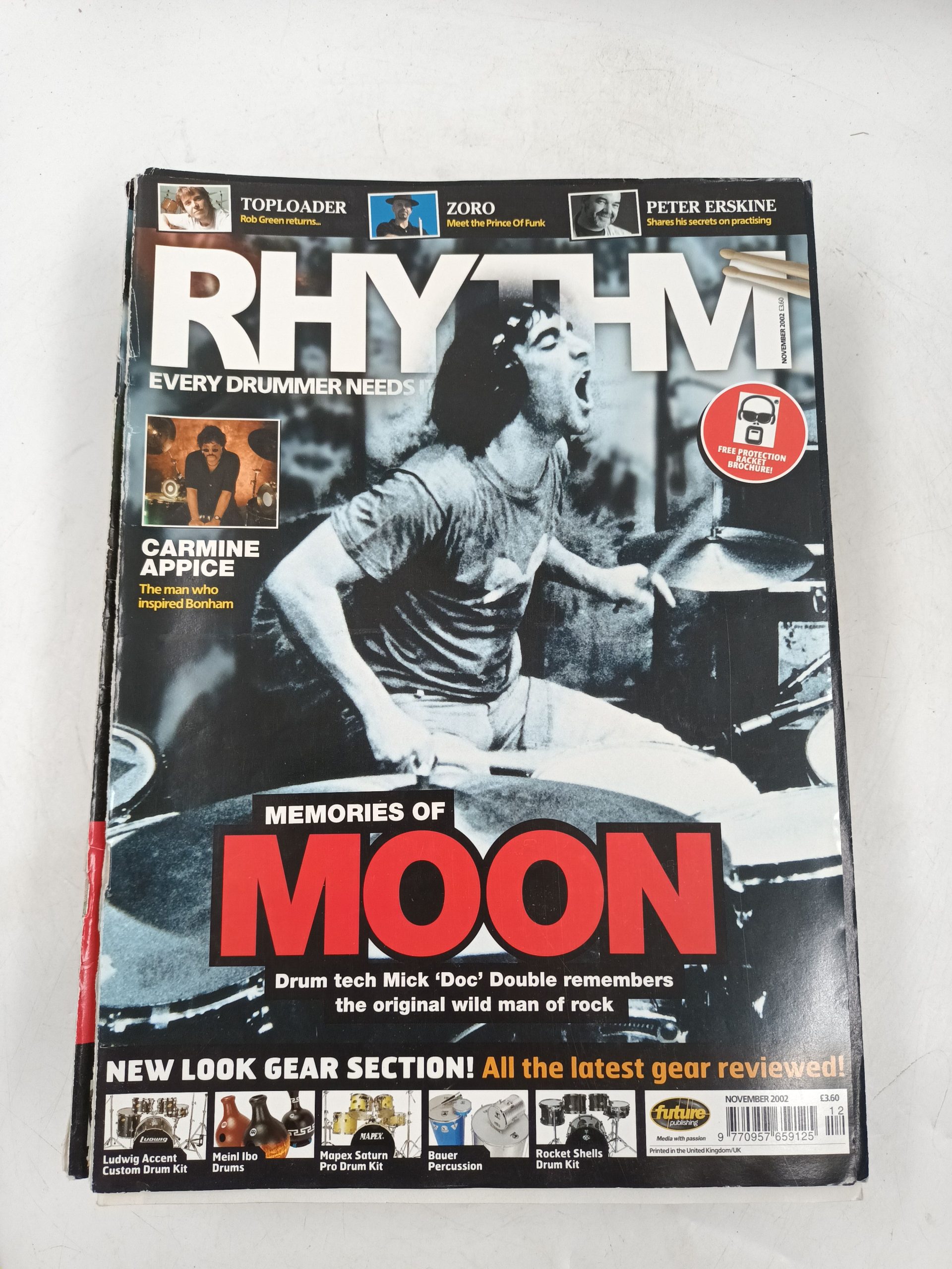 Rhythm Magazine - November 2002 - Vol 18 Issue 6 - Drumattic