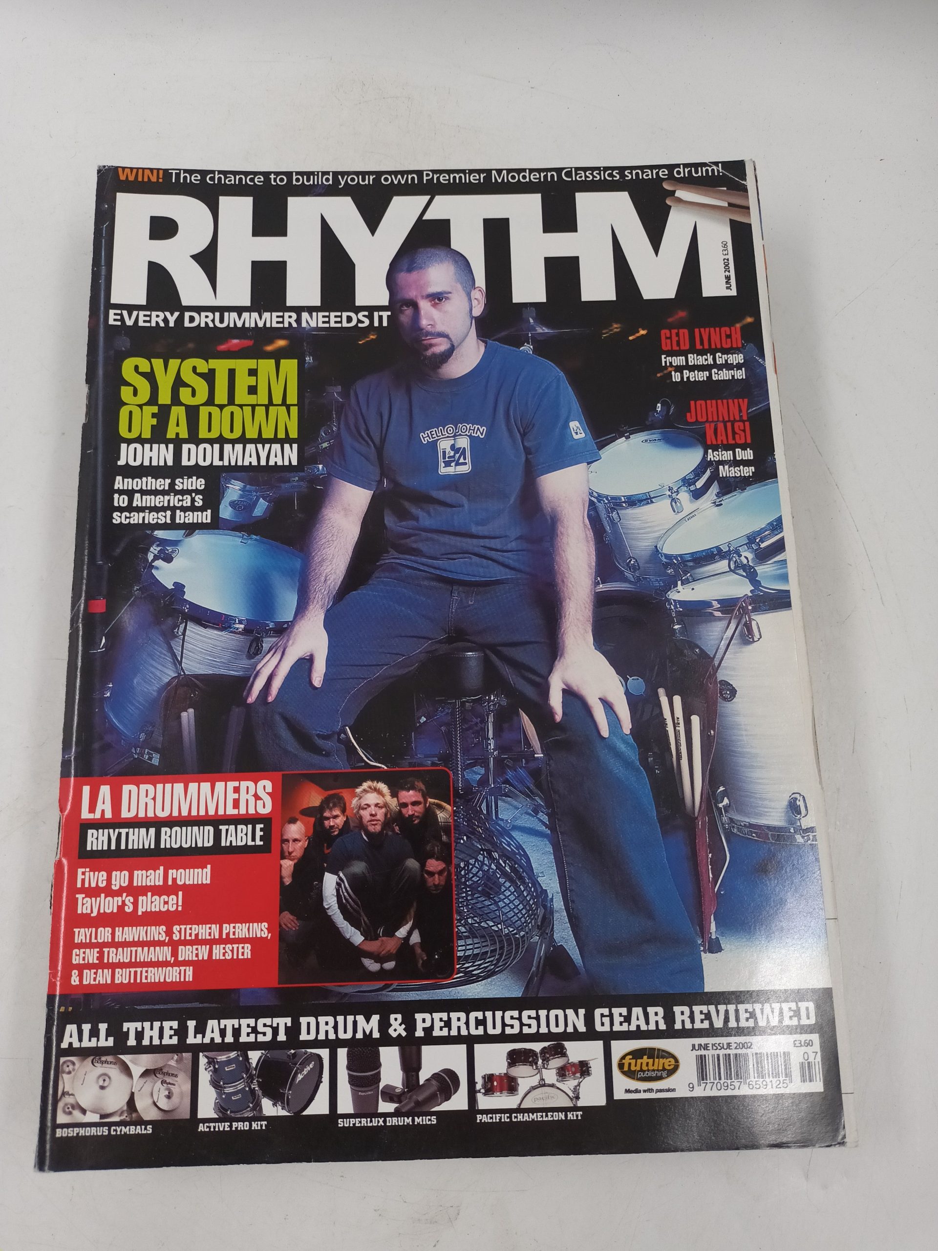 Rhythm Magazine - June 2002 - Vol 18 Issue 1 - Drumattic