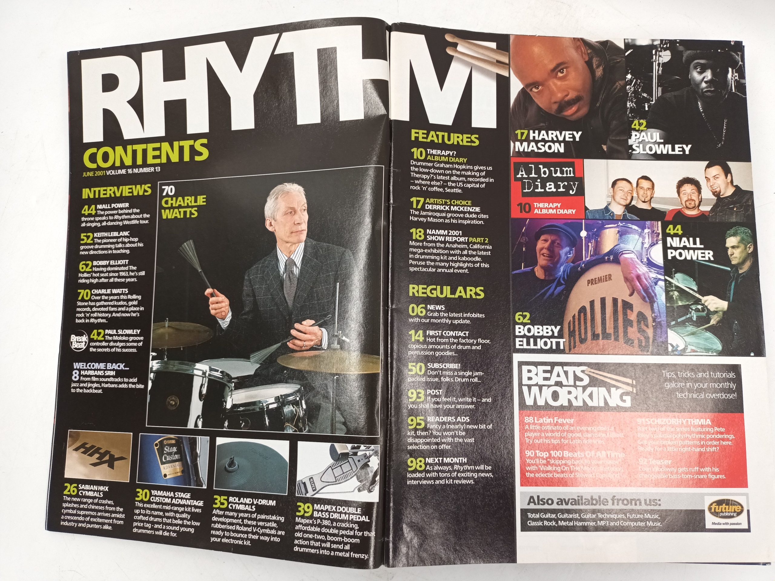 Rhythm Magazine - June 2001 - Vol 16 Issue 13 - Drumattic