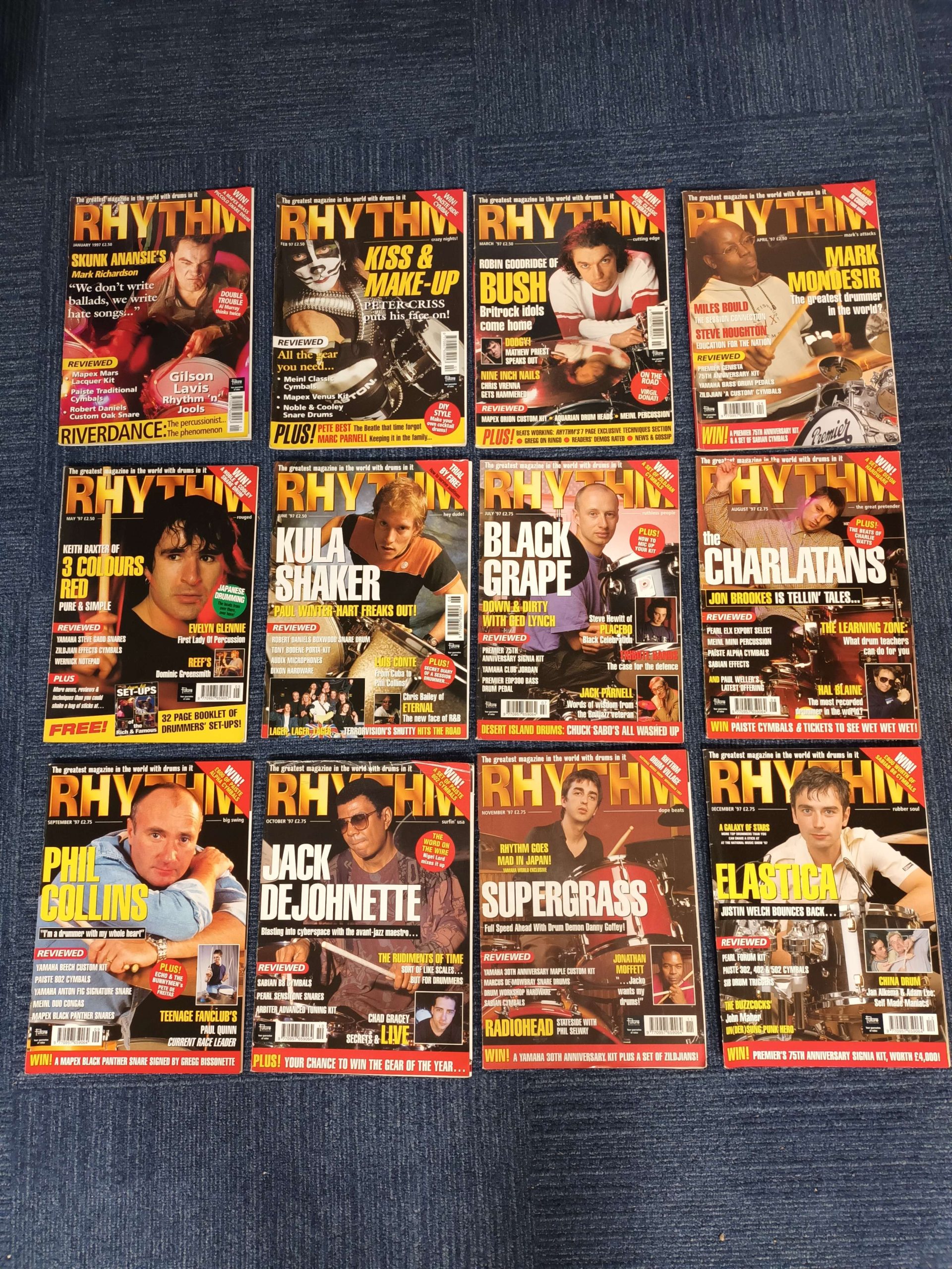 Rhythm Magazine - Every Issue From 1997 - Drumattic