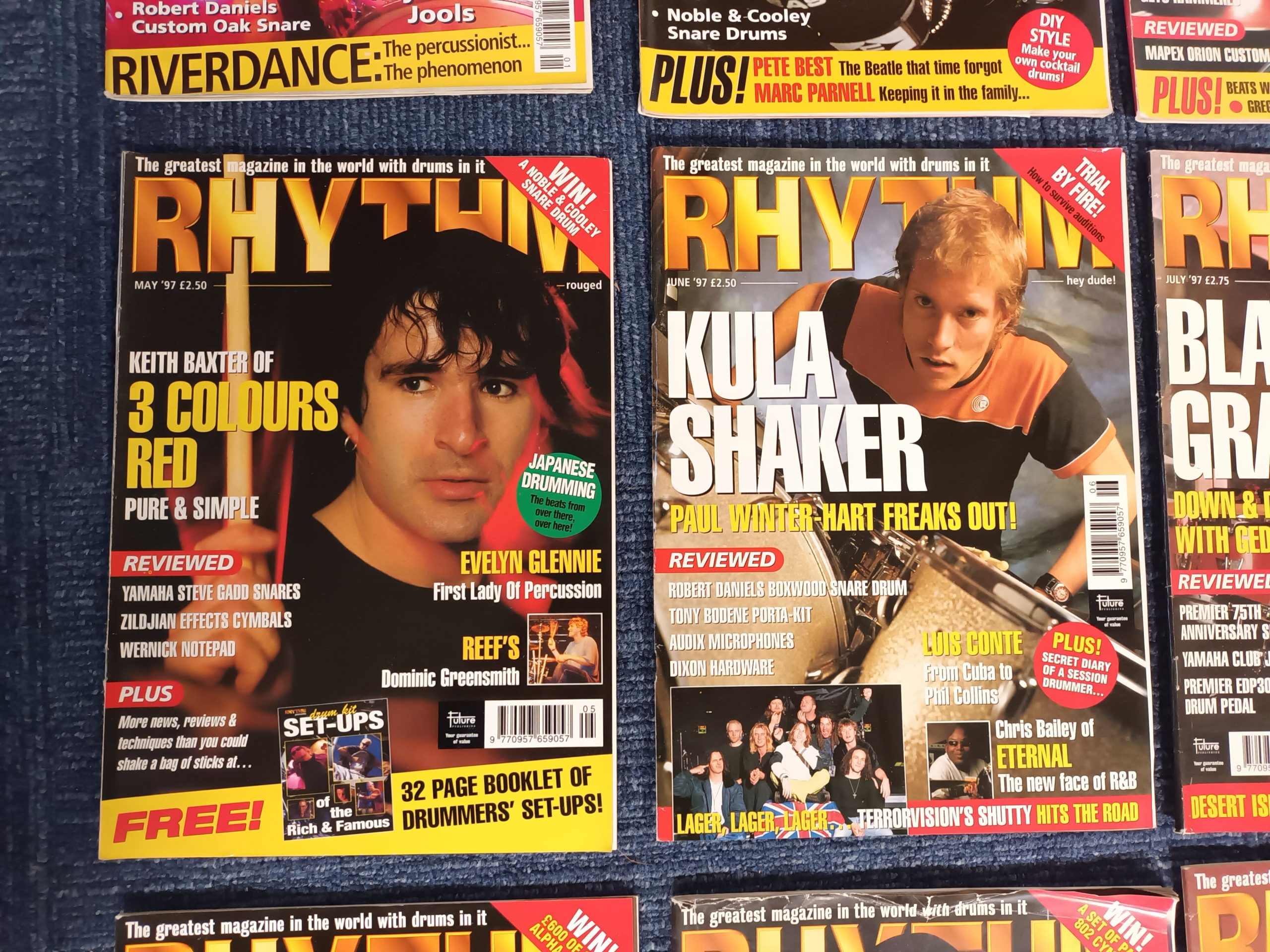 Rhythm Magazine - Every Issue From 1997 - Drumattic