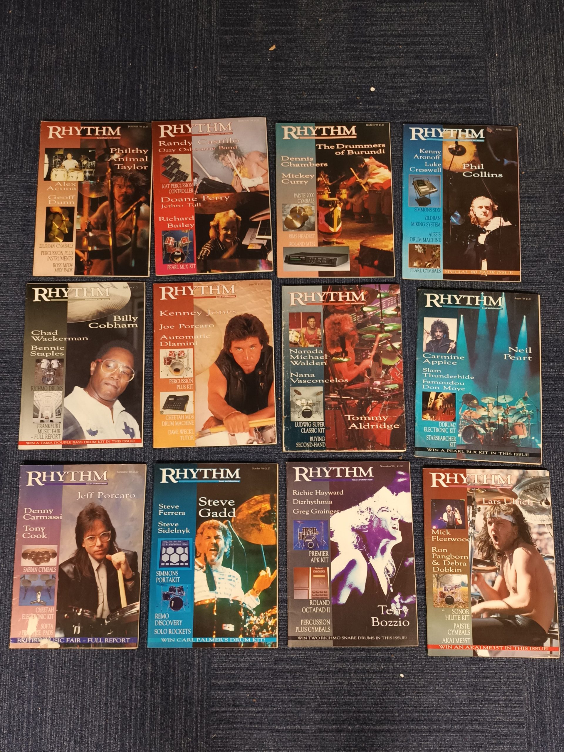 Rhythm Magazine - Every Issue From 1988 - Drumattic