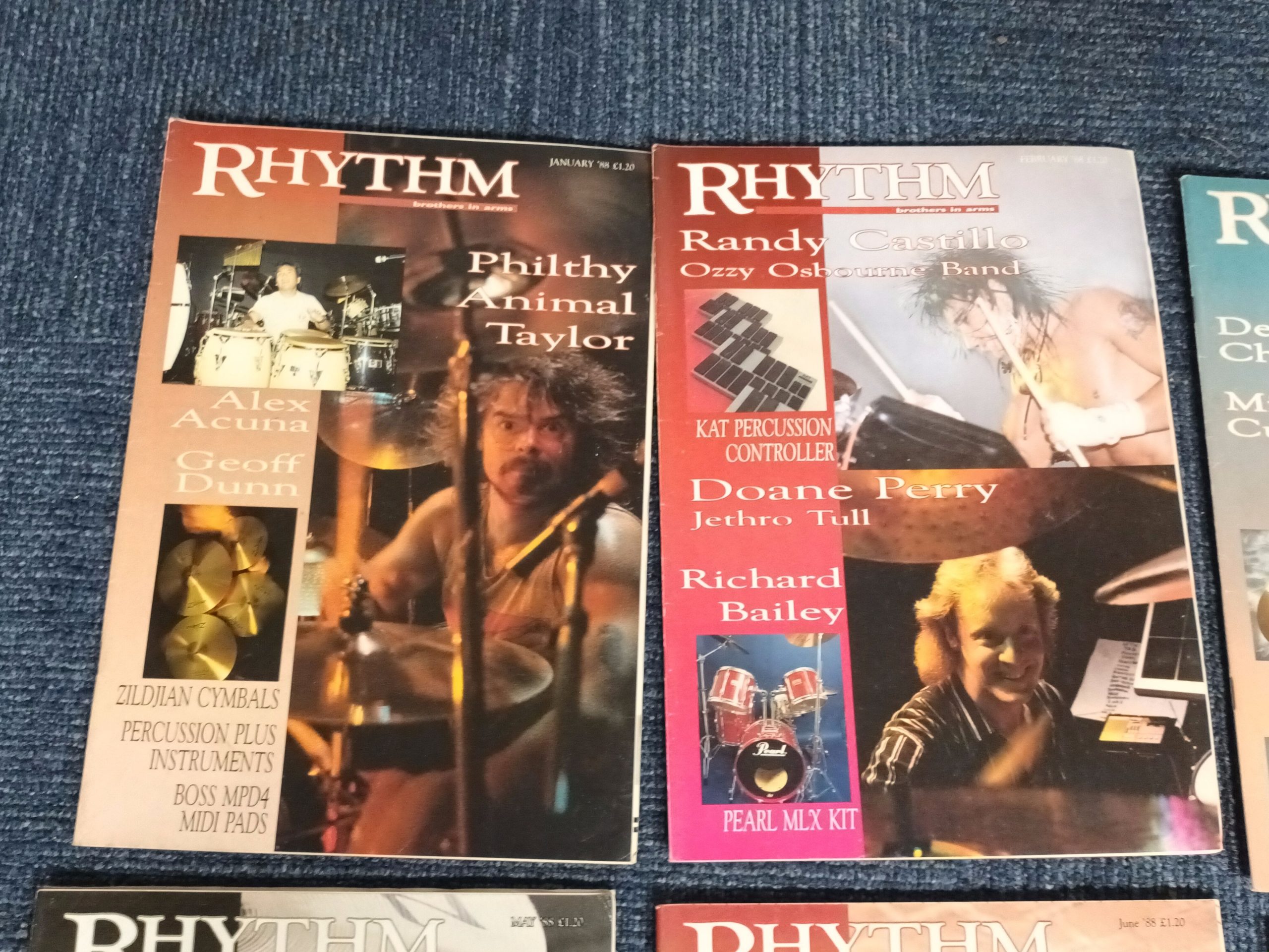 Rhythm Magazine - Every Issue From 1988 - Drumattic