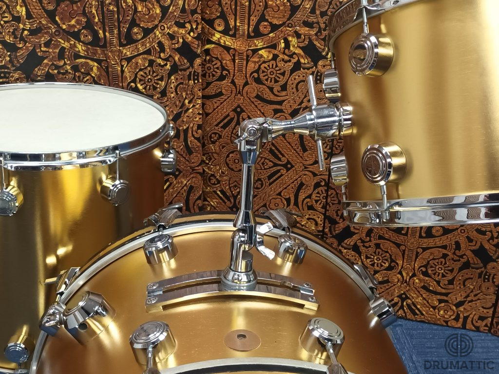 Hayman Vibrasonic 1970s Shell Pack In Gold Ingot- 22",13" & 16" - Drumattic