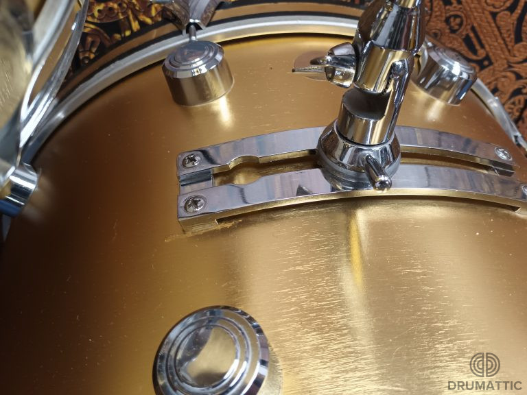 Hayman Vibrasonic 1970s Shell Pack In Gold Ingot- 22",13" & 16" - Drumattic