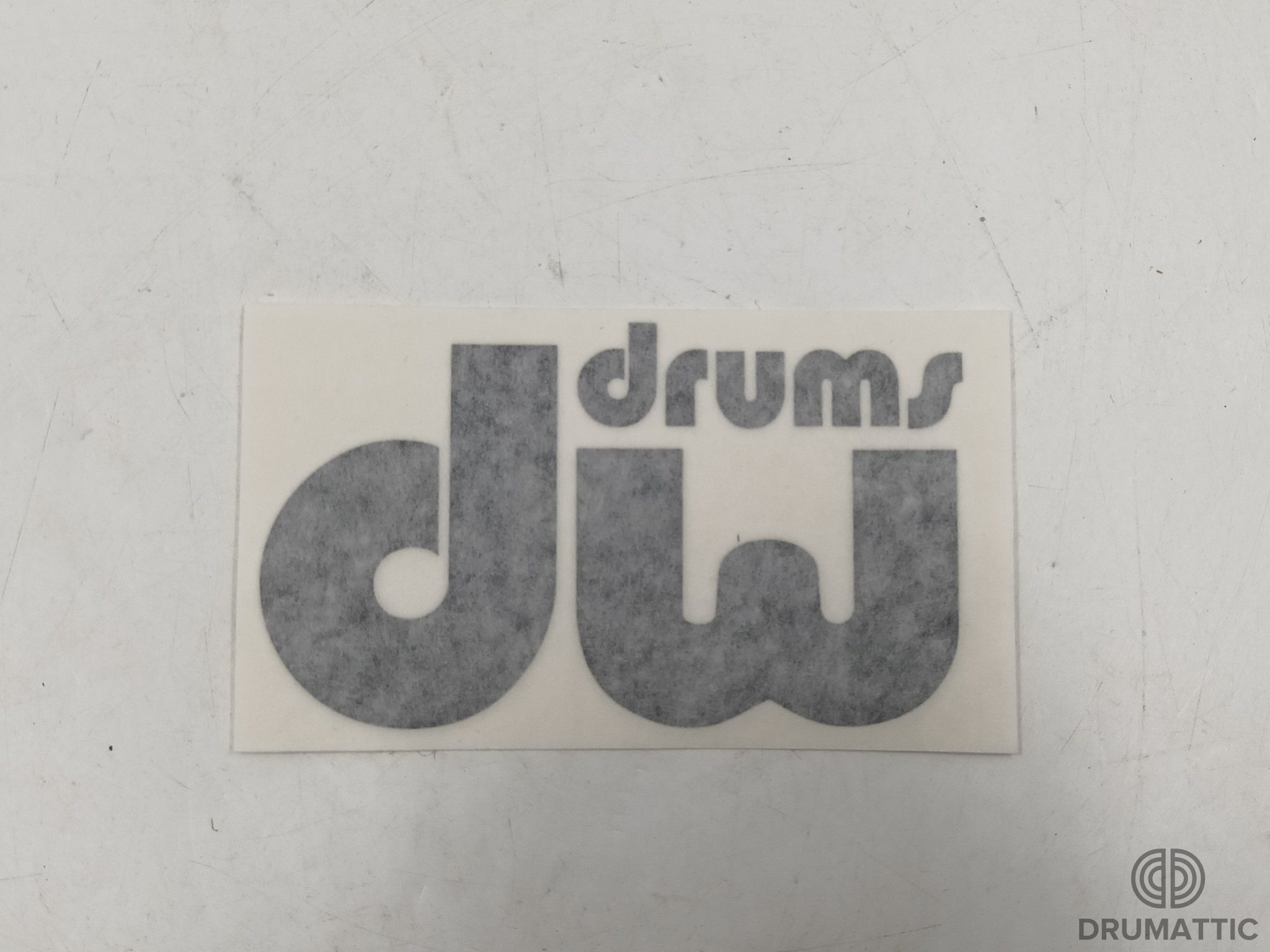 DW Drum Workshop Bass Drum Display Logo Decal- White & Black Versions ...