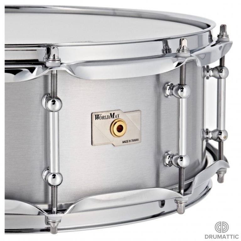 Worldmax 14″ x 6.5″ 1.2mm Cast Aluminum Snare Drum - Drumattic